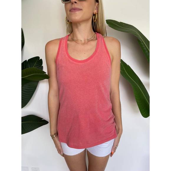 Sundry | Tops | New Sundry U Neck Tank In Electric Red | Poshmark